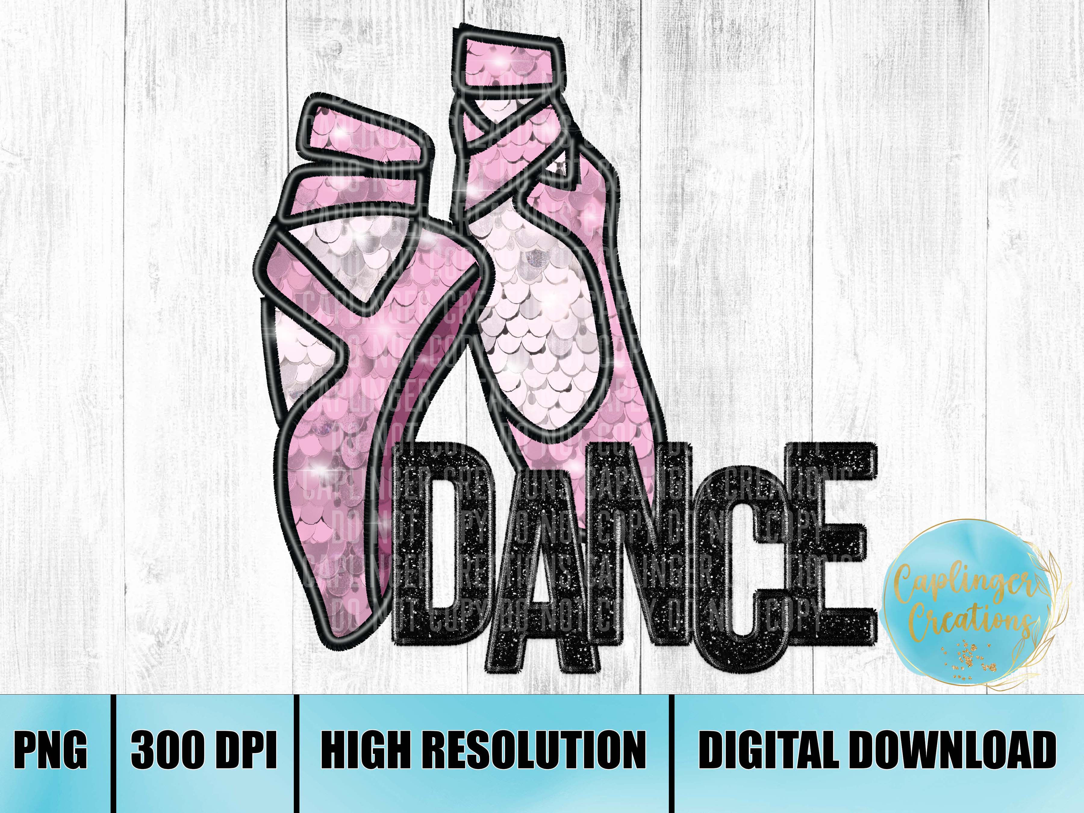 dance - Digital download 300DPI PNG FILE – Caplinger Creations