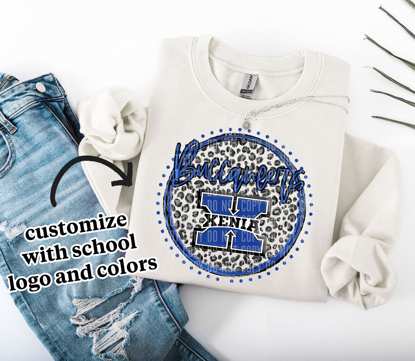 CUSTOM - Animal Print round Mascot logo and name- Digital download 300 ...